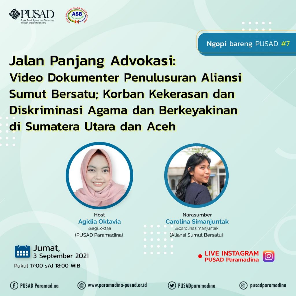 PUSAD Paramadina | “Jalan Panjang Advokasi: Video Dokumenter Penulusuran Aliansi Sumut Bersatu ...