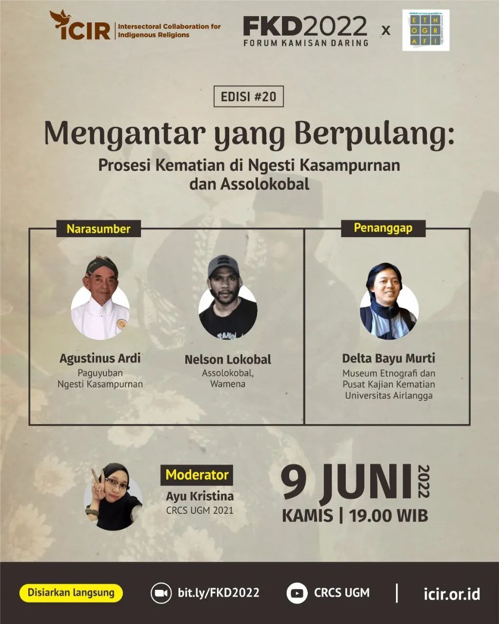 PUSAD Paramadina | [ICIR] Mengantar yang Berpulang: Prosesi Kematian di Ngesti Kasampurnan dan ...