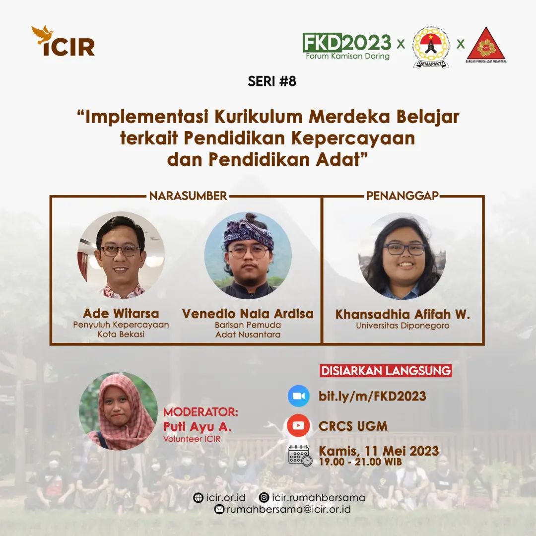 PUSAD Paramadina | [ICIR] FORUM KAMISAN DARING 2023: “Implementasi Kurikulum Merdeka Belajar ...